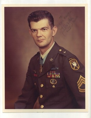 Vintage Medal of Honor Autograph Signed Photo Fred W Zabitosky Vietnam ...