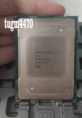 Intel Xeon Silver 4216 CPU processor 2.1Ghz 16Core 22MB LGA3647 100W | eBay