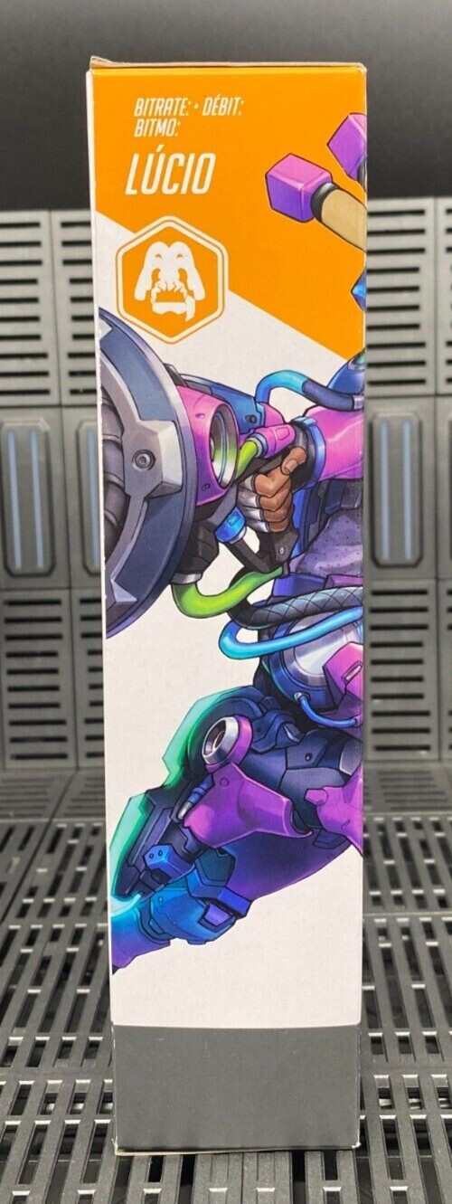 Blizzard Overwatch Ultimates LUCIO BITRATE Hasbro NEW MIB All ...