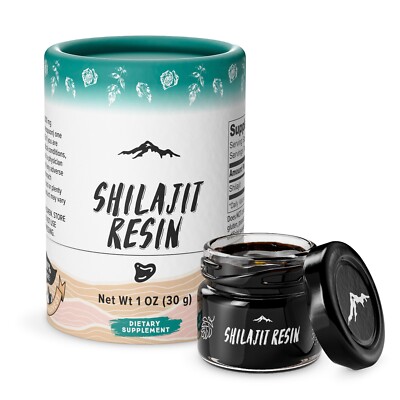 Shilajit Standard Resin with Measuring Spoon - 3rd Party Lab Tested | eBay