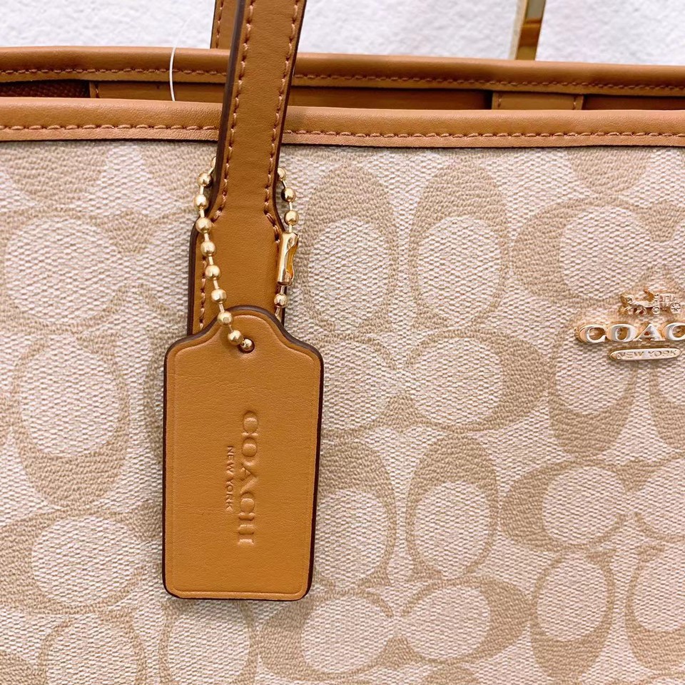 NWT COACH 🔥City Tote In Signature Canvas $350 #5696/CV976 | eBay