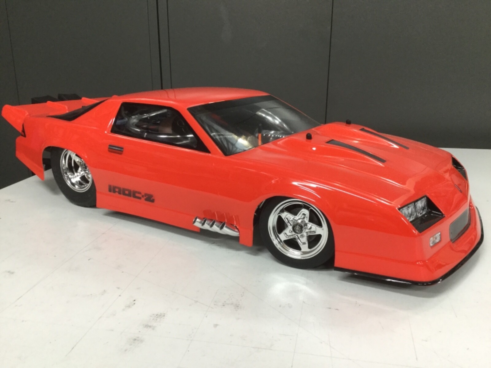 Custom nitro rc no prep drag car with working turbo or zoomie style ...