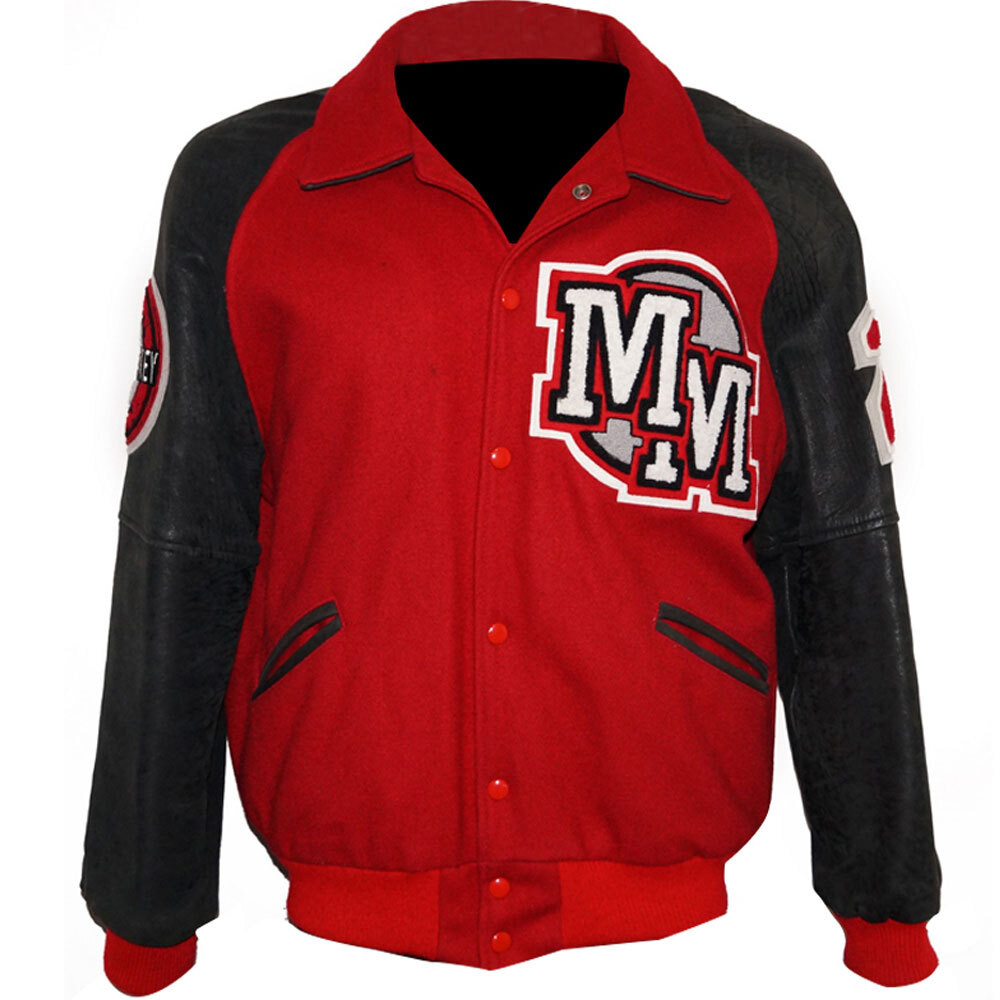 Michael Jackson Mickey Mouse Bomber Jacket MJ Mickey Classic Varsity ...