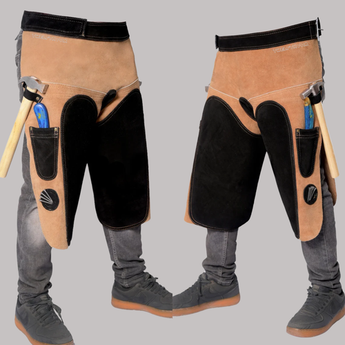 Farrier Apron Chaps – Durable Suede & Canvas Chaps for Ultimate ...