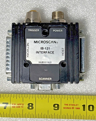 Microscan Barcode Scanner Interface IB-131 | eBay
