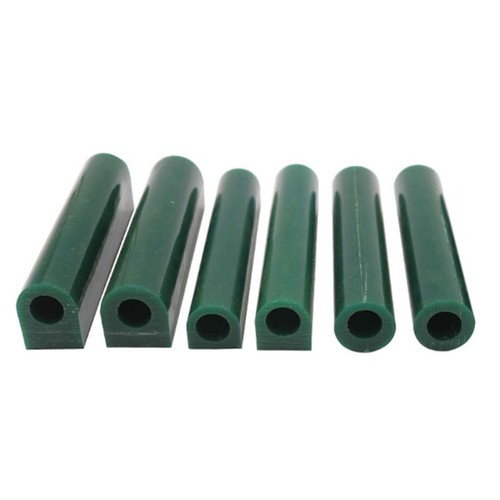 6Pieces Carving Wax Ring Tube Green Ring Carving Wax Hole Round Wax ...