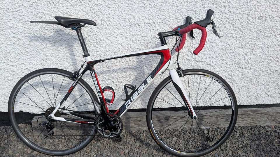 Ribble carbon fibre road bike, Shimano 105 | eBay UK