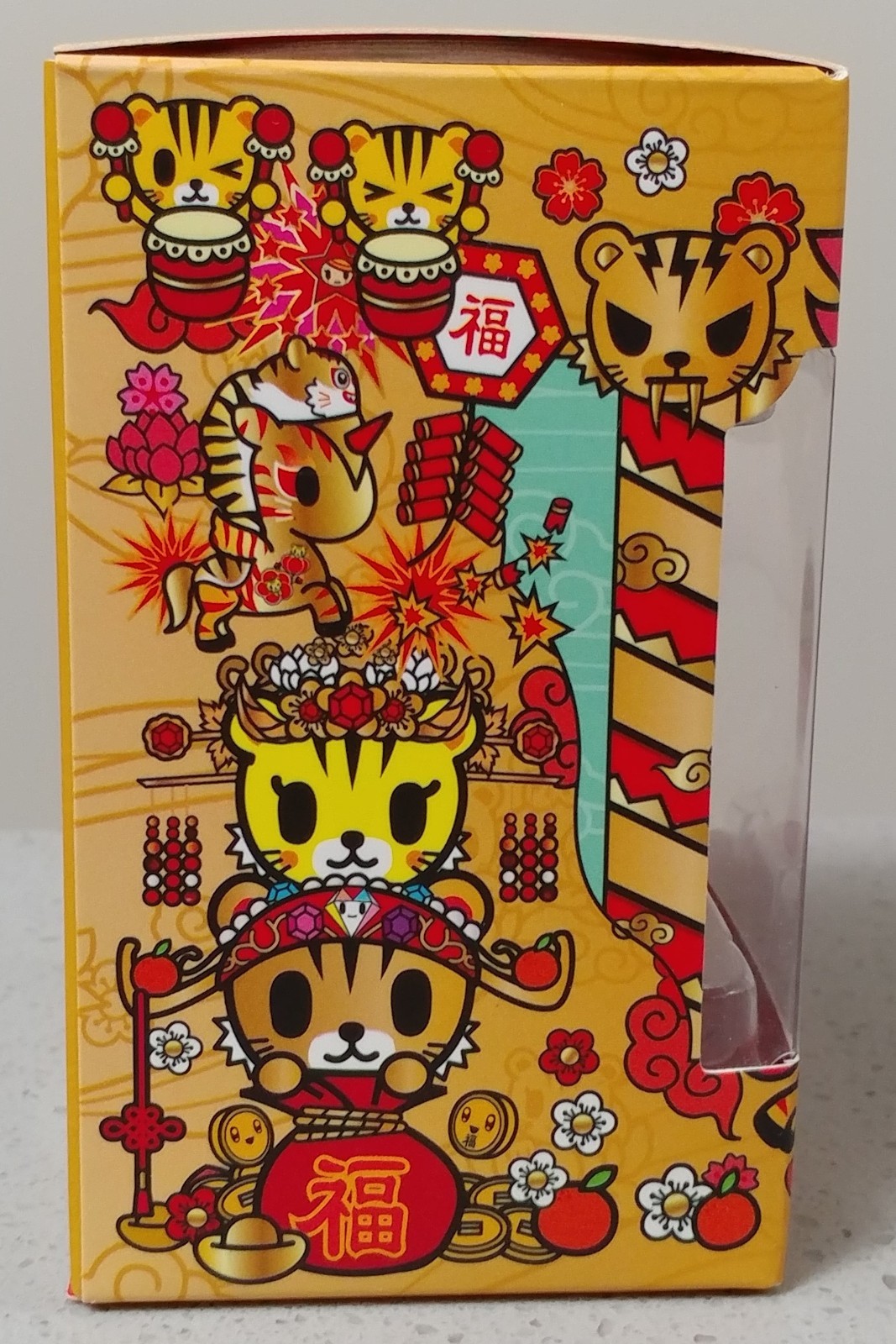TOKIDOKI * Limited Edition YEAR OF THE TIGER * Gold Unicorno Lunar New ...