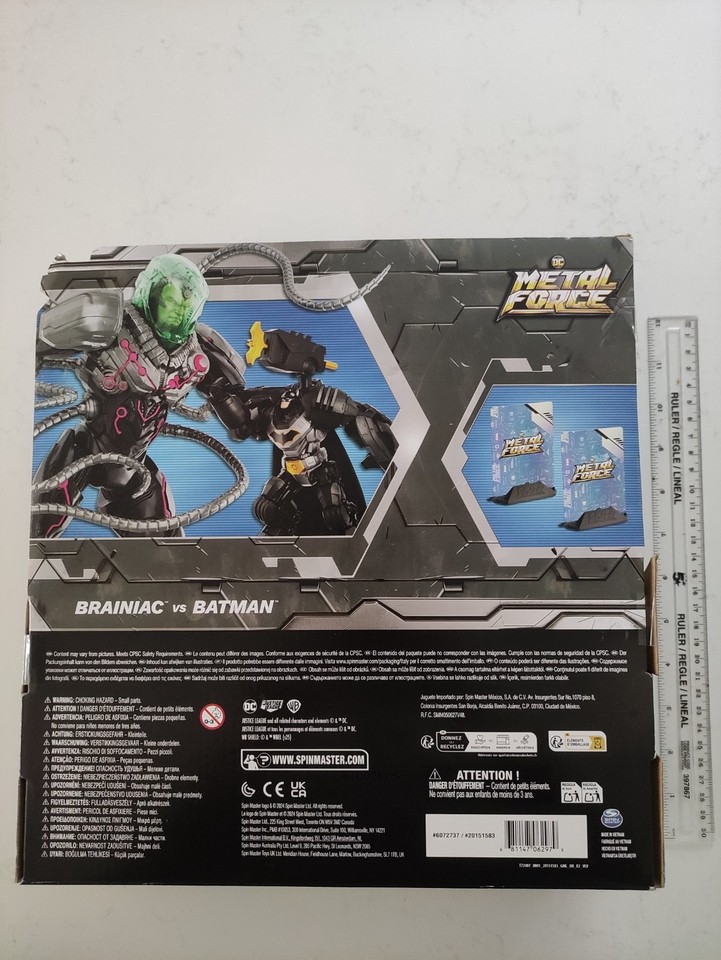 BRAINIAC 12"inch toy/figure| VIDEO in Description|Marvel,DC,Superhero ...