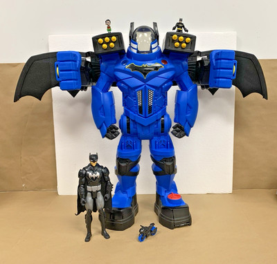 Fisher Price Imaginext Batbot Extreme DC Super Friends Xtreme Batman 30 ...