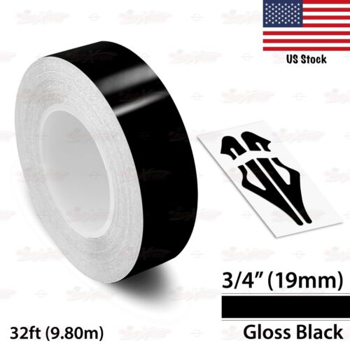 Roll Vinyl Pinstriping Pin Stripe Line Adhesive Tape Decal Sticker ...