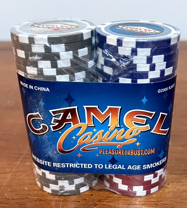 50 Camel Casino Chips, Sealed | eBay