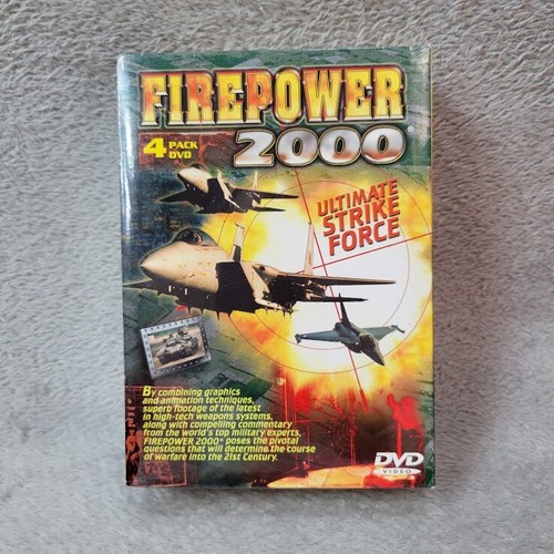 Firepower 2000 4 Pack DVD Ultimate Strike Force Air Force Navy Military ...