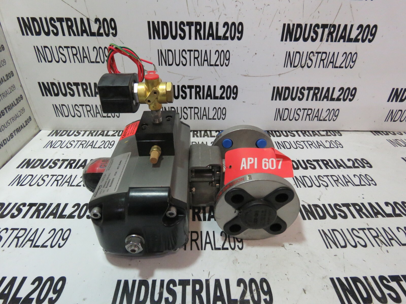 FLOWSERVE AUTOMAX 3/4'' 300# STAINLESS VALVE w/ ACTUATOR B100S07 NEW | eBay