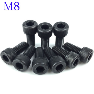 8mm / M8 x 1.25 - SOCKET HEAD Caps Screws 12.9 Alloy Steel Black Oxide ...