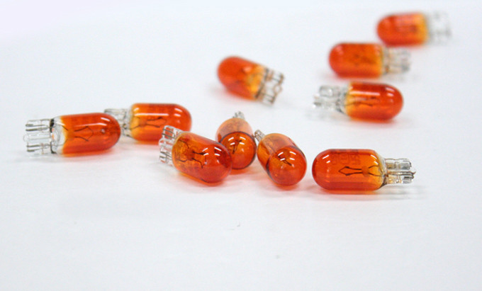 10pcs OSRAM 2827 12V5W WY5W W2.1×9.5d Amber singal lamp turn bulb car ...