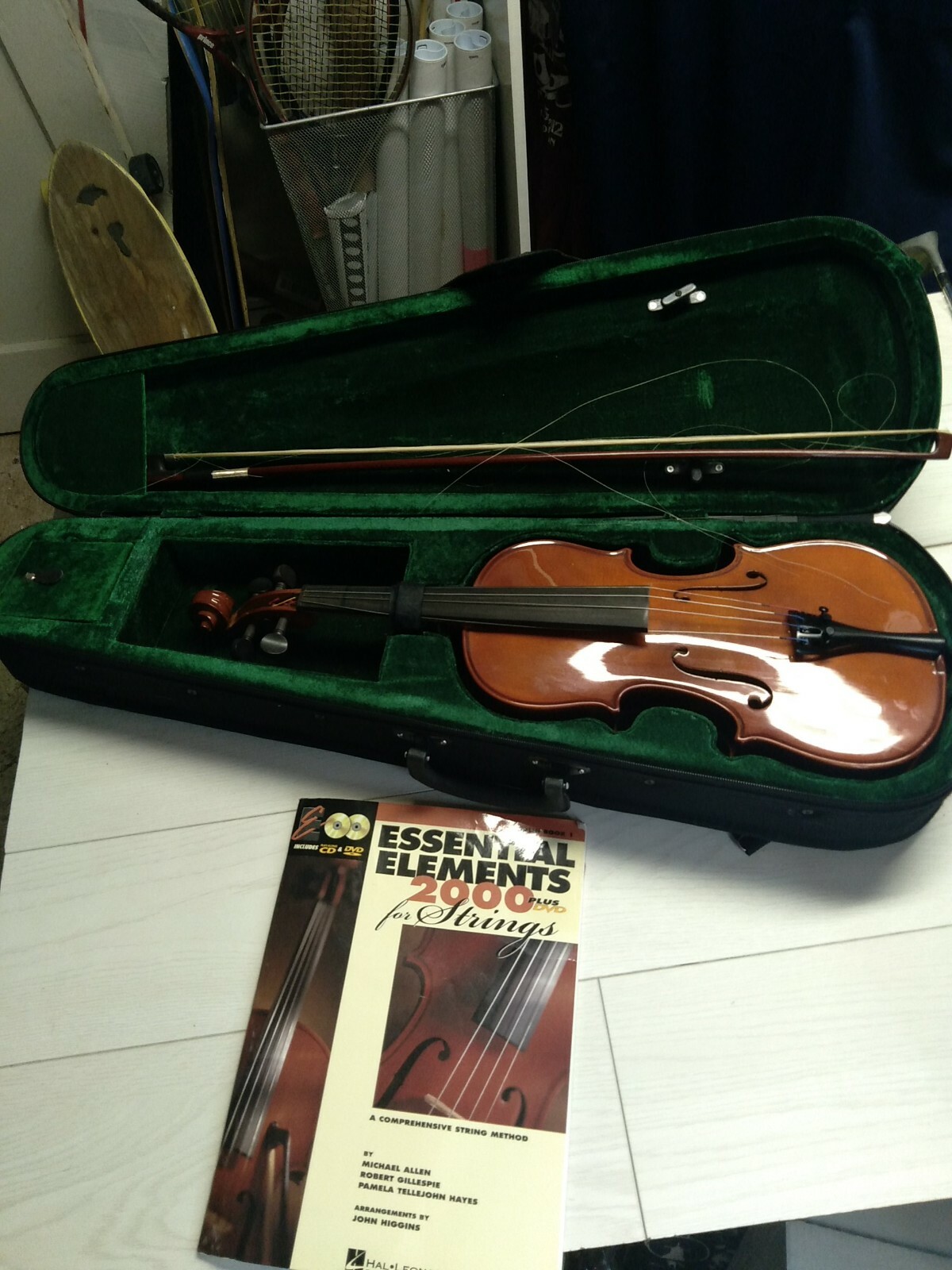 (1) Pre-owned Vintage Custom Made Violin That Needs The bridge... | eBay