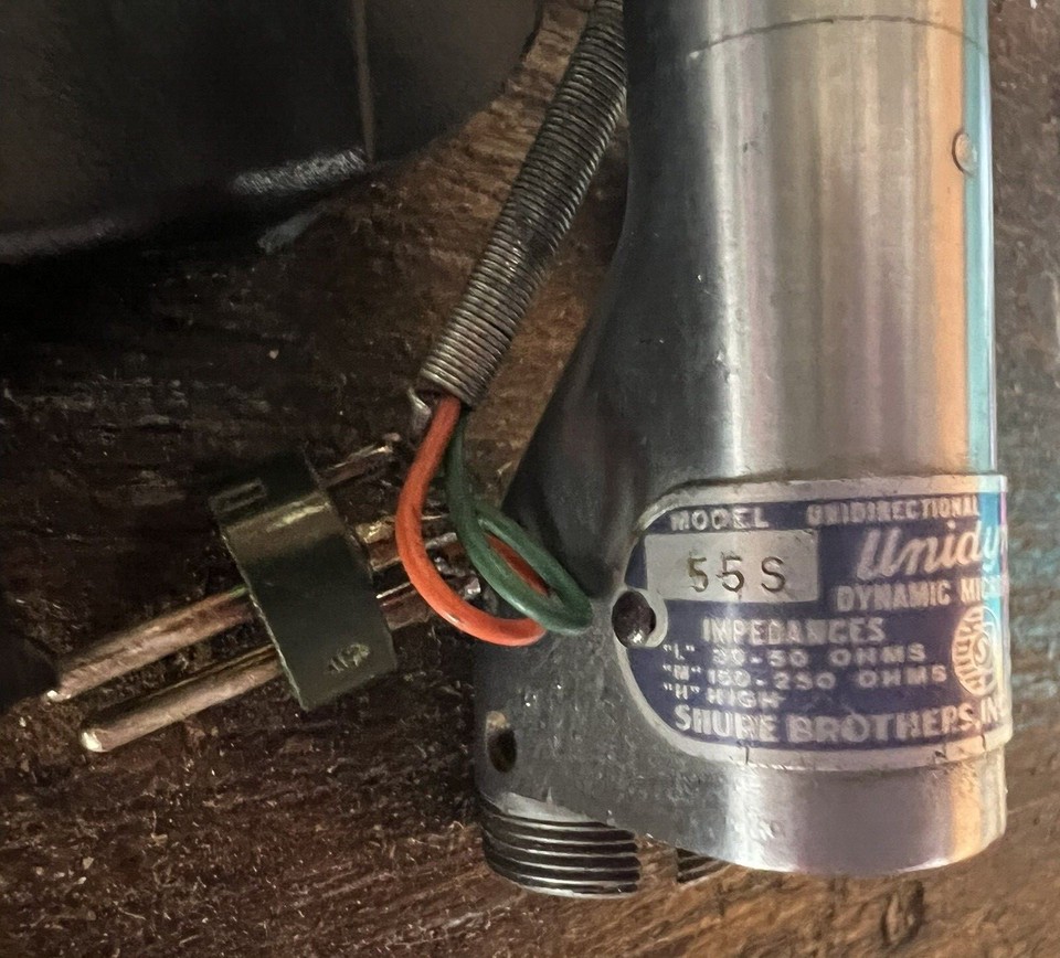 Shure Unidyne Dynamic Microphone Model 55S Excellent Condition - | eBay