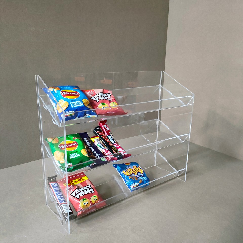 Clear Acrylic Confectionery Display Stand For Candy and Sweets ...