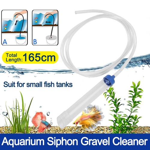 Fish Tank Cleaner Syphon Aquarium Gravel Cleaner Siphon Aquarium Water ...