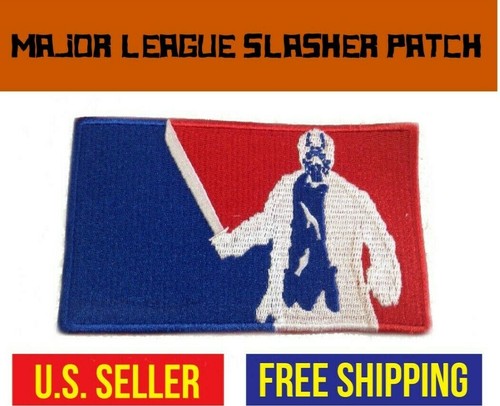 3"x5" Major League Slasher Embroidered Iron-on Patch Jason Vorhees ...