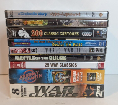 Lot of 12 NEW/SEALED DVDs | eBay