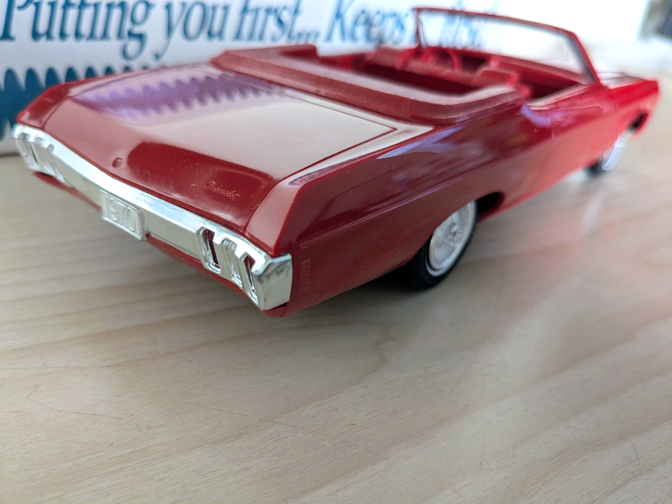 WOW! **LNIB *ORIGINAL VINTAGE 1970 CHEVY IMPALA CONV PROMO MODEL ...
