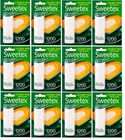 Sweetex Calorie Free Sweetener Tablets 1200 Dispenser - Pack of 12 BULK ...