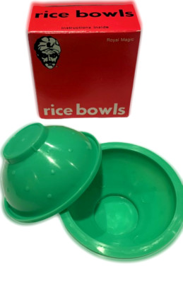 CHINESE RICE BOWLS Plastic Set Royal Magic Trick Appearing Changes To ...