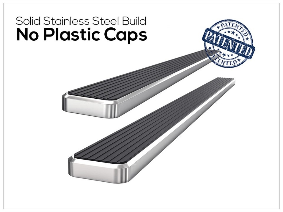 APS Running Boards 5 inches Fit 98-11 Ford Ranger Mazda B Super Cab 2Dr ...