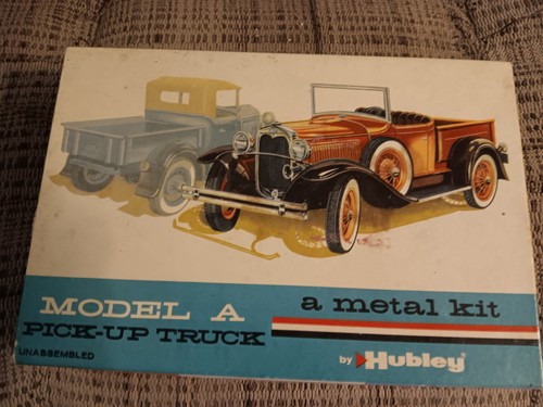 Hubley #4855 Model A Pick-Up Truck-Started-Parts Only Metal Kit ...