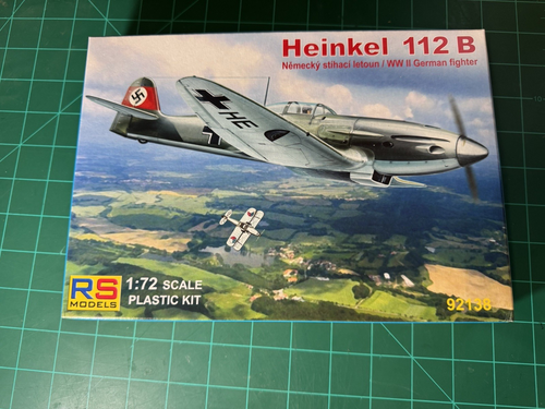 1/72 RS Models Heinkel 112B #92138 | eBay