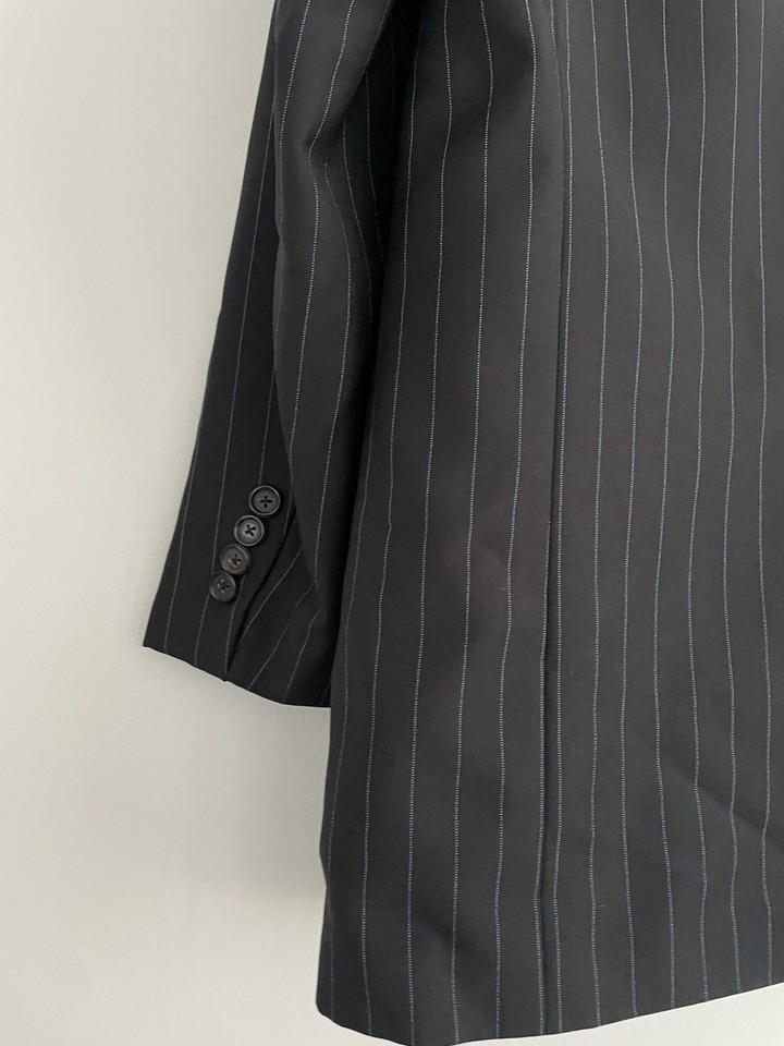 Hugo Boss Suit Jacket Blazer Men’s 42R Einstein Sigma Navy Blue ...