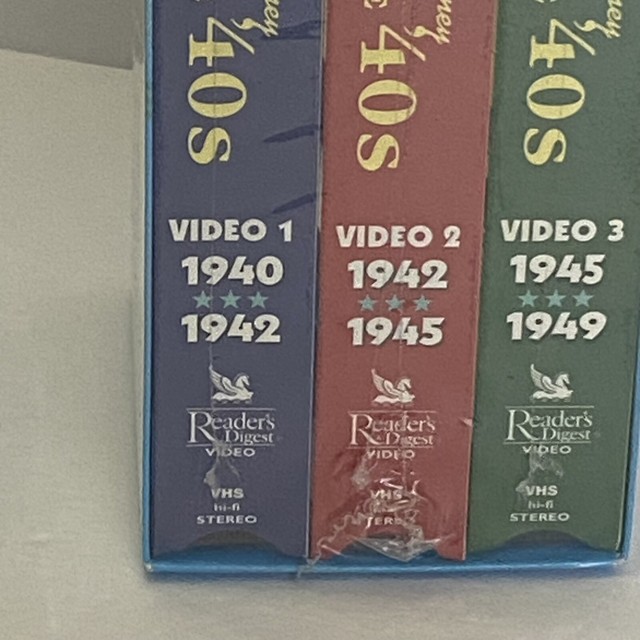 America in the 40s - Set (VHS, 1998, 3-Tape Set) for sale online | eBay