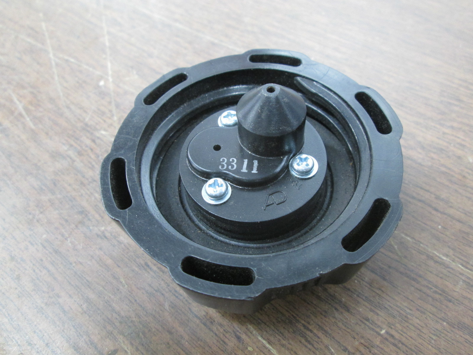 Vintage AD Asahi Denso Black Plastic Fuel Cap Gas Cap Petrol Filler Cap ...