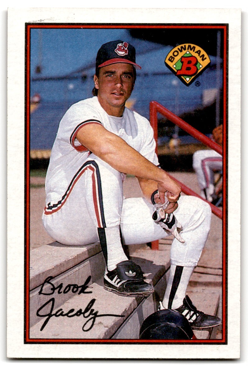 1989 Bowman Brook Jacoby Cleveland Indians #86 | eBay