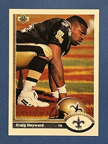 Craig Heyward 1991 Upper Deck Base #248 New Orleans Saints | eBay