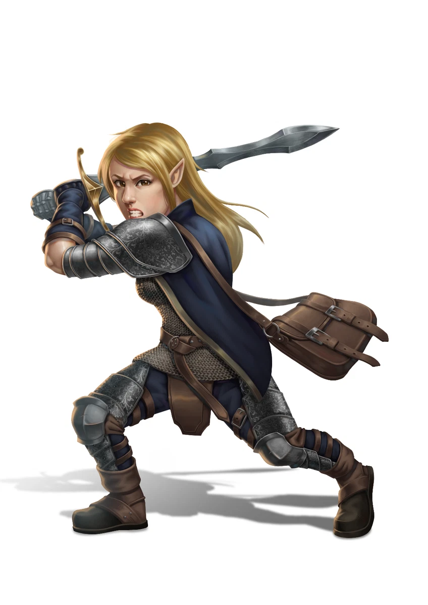 Halfling Fighter Miniature