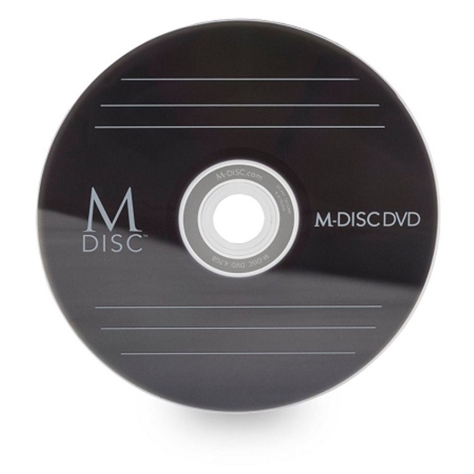 15 Pack Millenniata M-Disc DVD 4.7GB 4X HD 1000 Year Permanent ...
