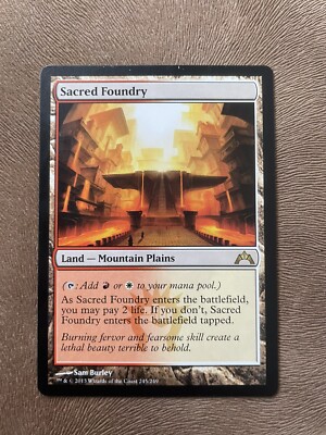 Magic The Gathering Sacred Foundry | eBay