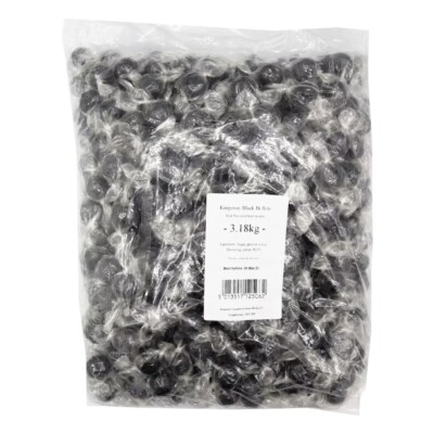 3.18kg Bag - KINGSWAY BLACK BULLETS Sweets Retro Pick N Mix Hard Boiled ...