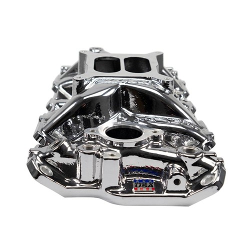 Edelbrock 2701-CP Performer EPS Intake Manifold for 1955-86 Small-Block ...