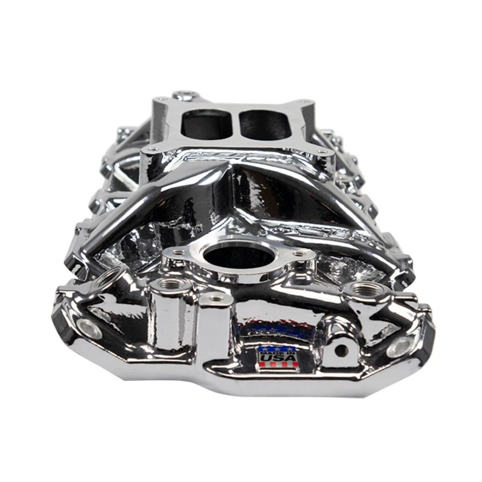 Edelbrock 2701-CP Performer EPS Intake Manifold for 1955-86 Small-Block ...
