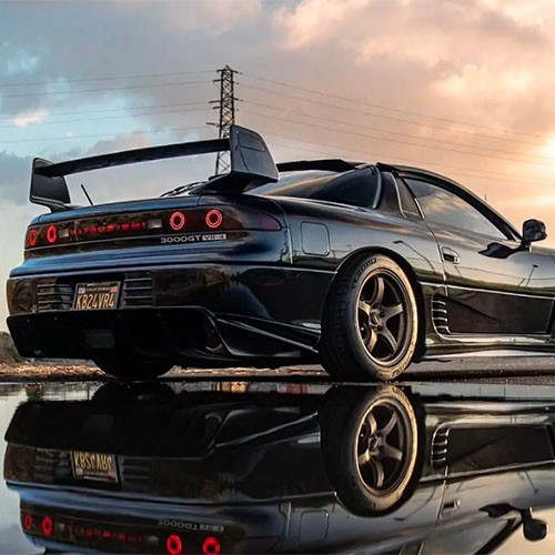 Real Carbon Rear Spoiler Racing Wing for Mitsubishi 3000GT 1991-99 In ...