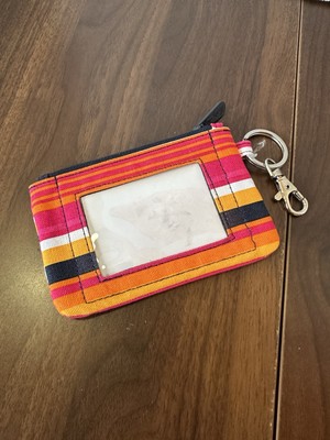Thirty One Mini Coin Purse Pinstripe Punch New Without Tags | eBay