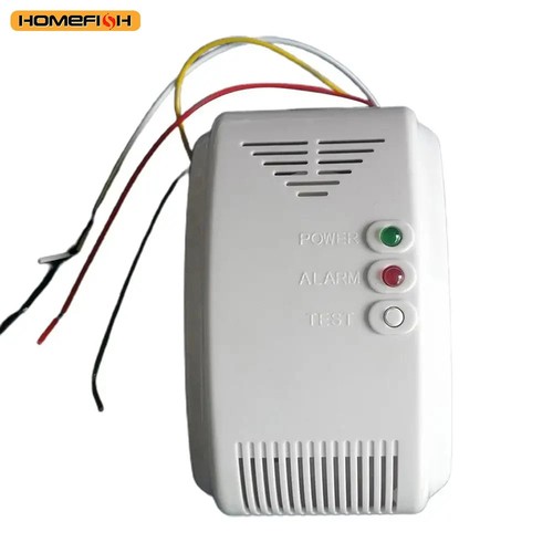 12V Gas Detector Sensor Alarm Propane Butane LPG Natural Motor Home ...