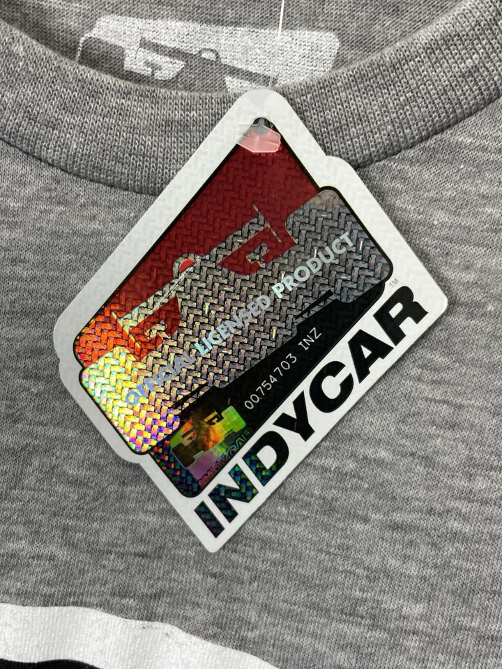 🔥 Indycar • Rahal 15 Logo Graphic T Shirt Gray Men’s Size L • $32 | eBay