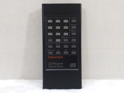Nakamichi CD-4RC Remote Control for CD Player 4 Genuine Original Black ...