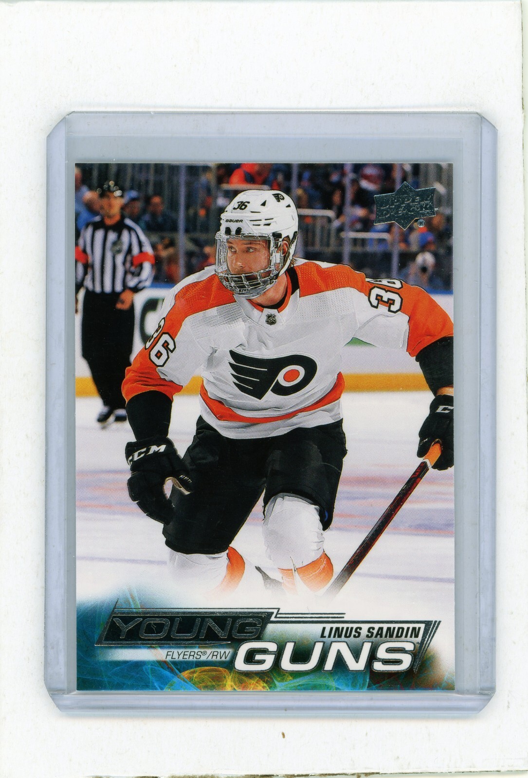 2022-23 Upper Deck Hockey Series 1 Young Guns Linus Sandin #217 Flyers ...