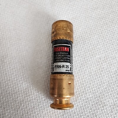 Bussmann Fusetron FRN-R-25 Class RK5 Time-Delay 250v Fuse 25 Amp | eBay